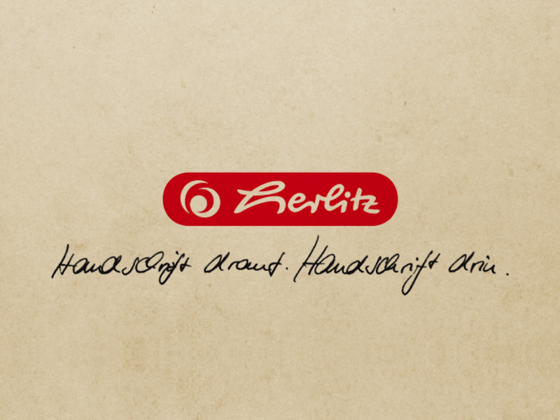 HERLITZ. Wie aus einem Logo eine Kampagne wird. – Gregor Willimski